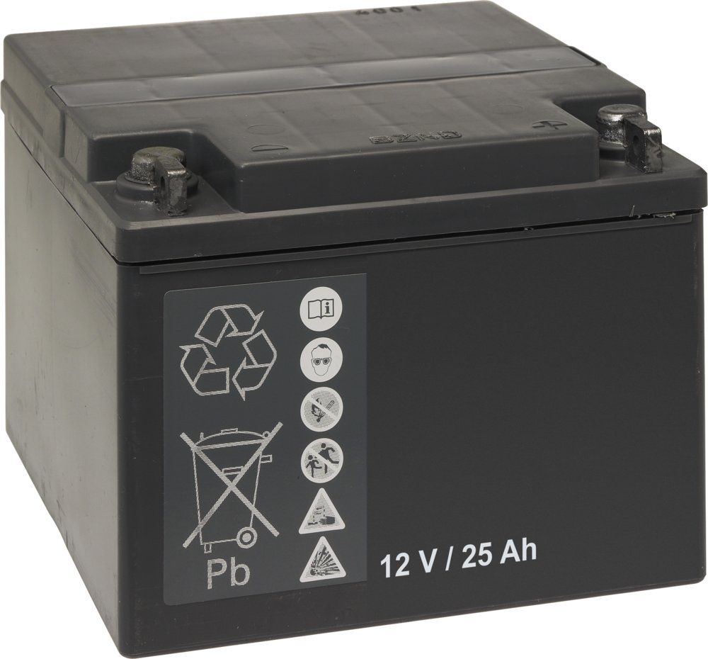Battery 12 V DC / 24 Ah capacity