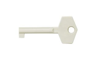Plastic key for large MCP
