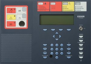 Bedienteilfront IQ8Control C/M mit FBA-CH, deutsch